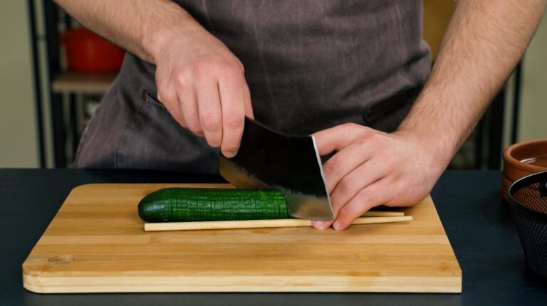 How to Cut a Cucumber: Step by Step Guide (with Video) - HDMD Knives Blog