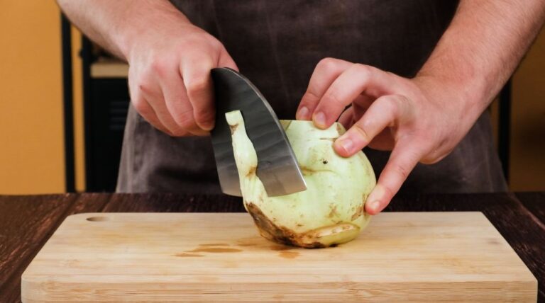How to Cut Kohlrabi - The Right Way (with Video) - HDMD Knives Blog